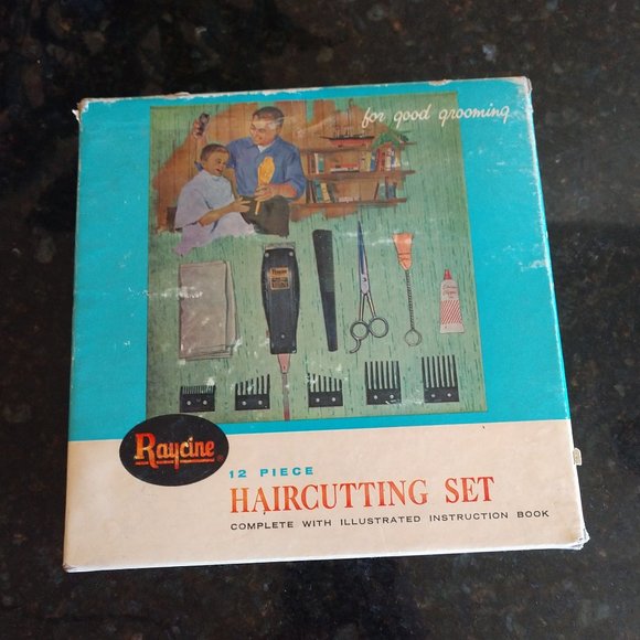 RAYCINE | Other | Raycine 2 Piece Haircutting Set Model 2742 Racine ...